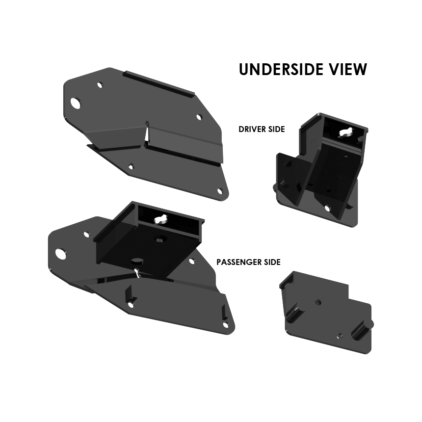 #3119 Traditional Series #3100 SuperRail Mounting Kit for 2009-2014 ...