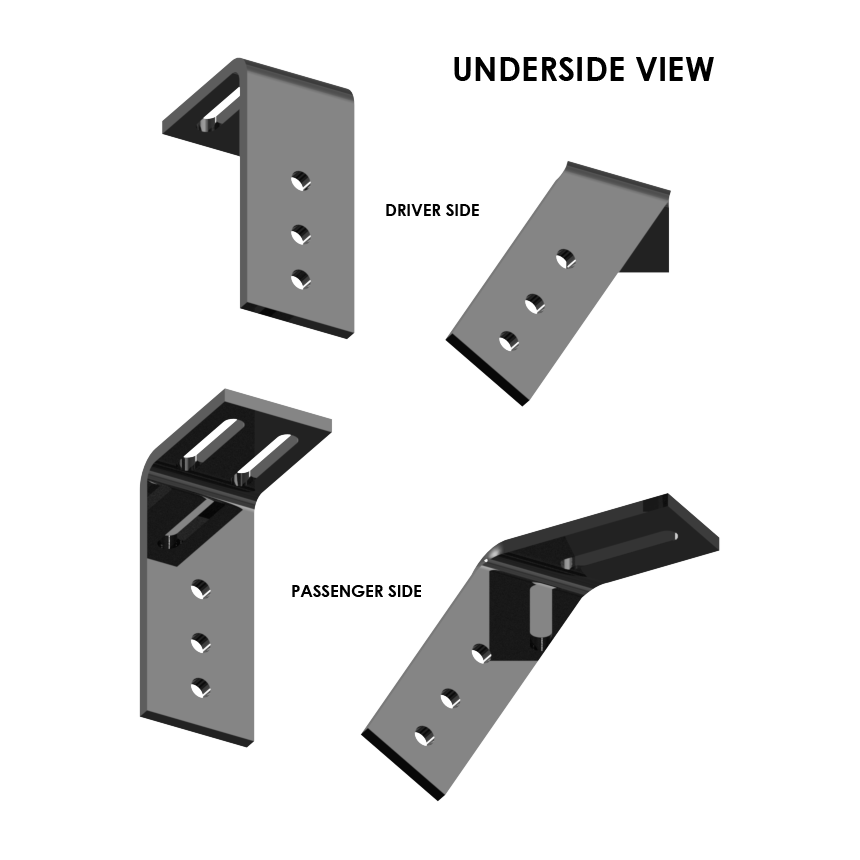 #3340 Traditional Series 20K Universal Mounting Kit | Fifth Wheel ...