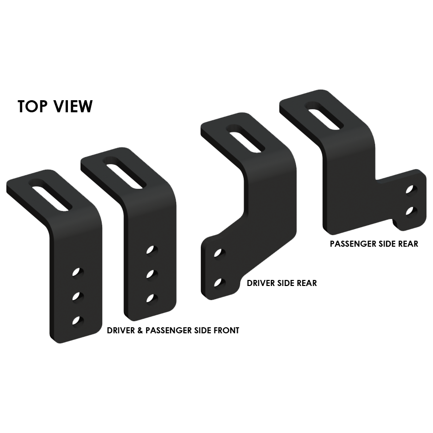 #2220 ISR Series 24K Heavy Duty Universal Mounting Kit | Fifth Wheel ...