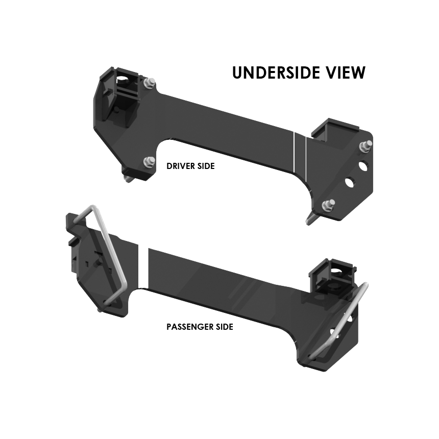 #2330 ISR Series SuperRail 18K Custom Mounting Kit for 2003-2012 Ram ...